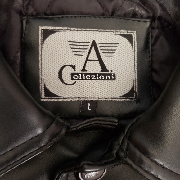 a collezioni | Jackets & Coats | A Collezioni Leather Jacket | Poshmark